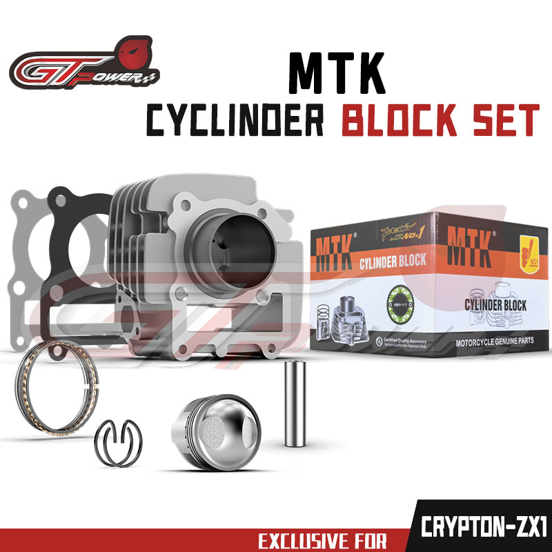 MTK Cylinder Block Set CRYPTON-Z/X1 STD Φ51MM Φ55MM | Shopee Philippines