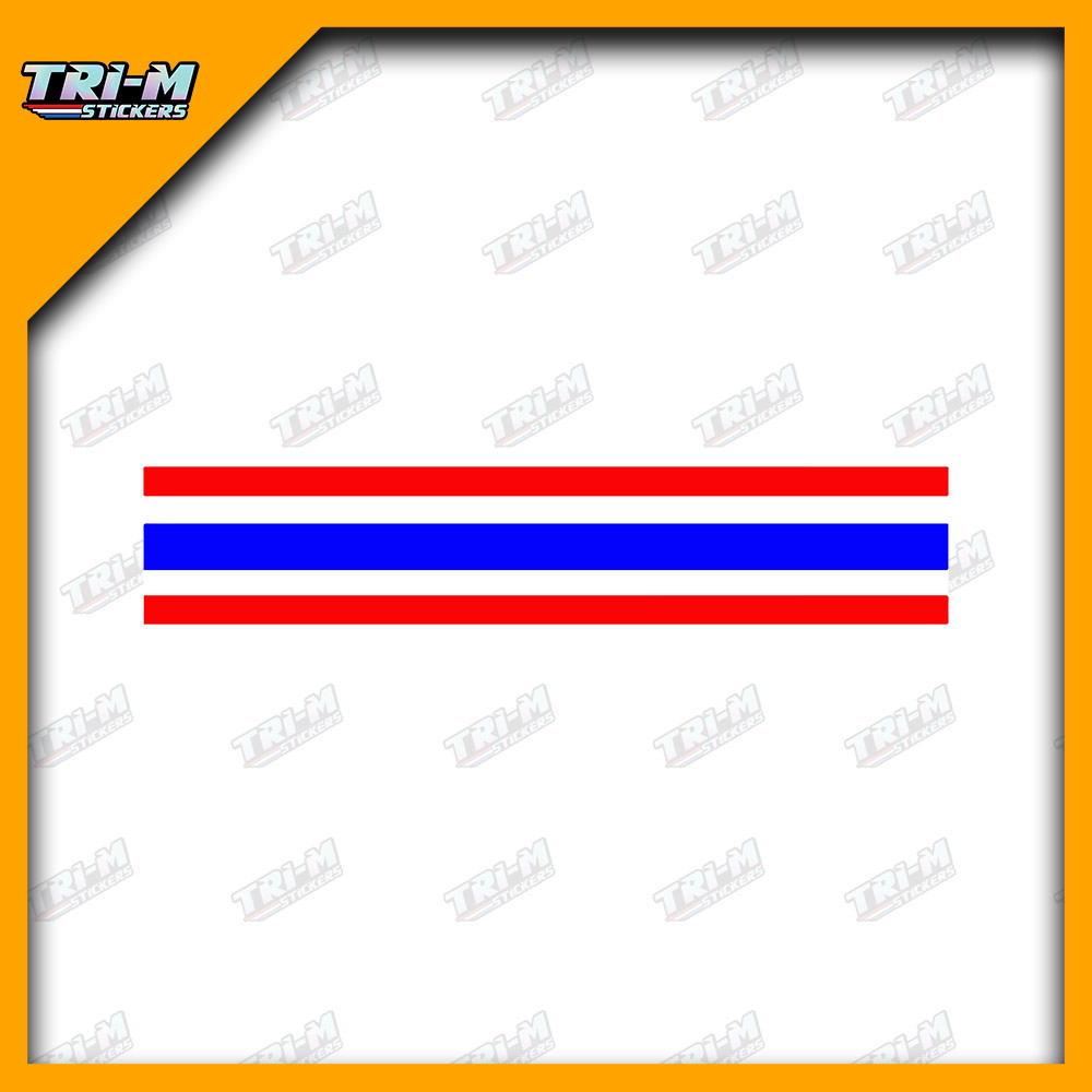 Thai Flag Thai Sticker Motorcycle Design Sticker Tumbler Sticker Car ...