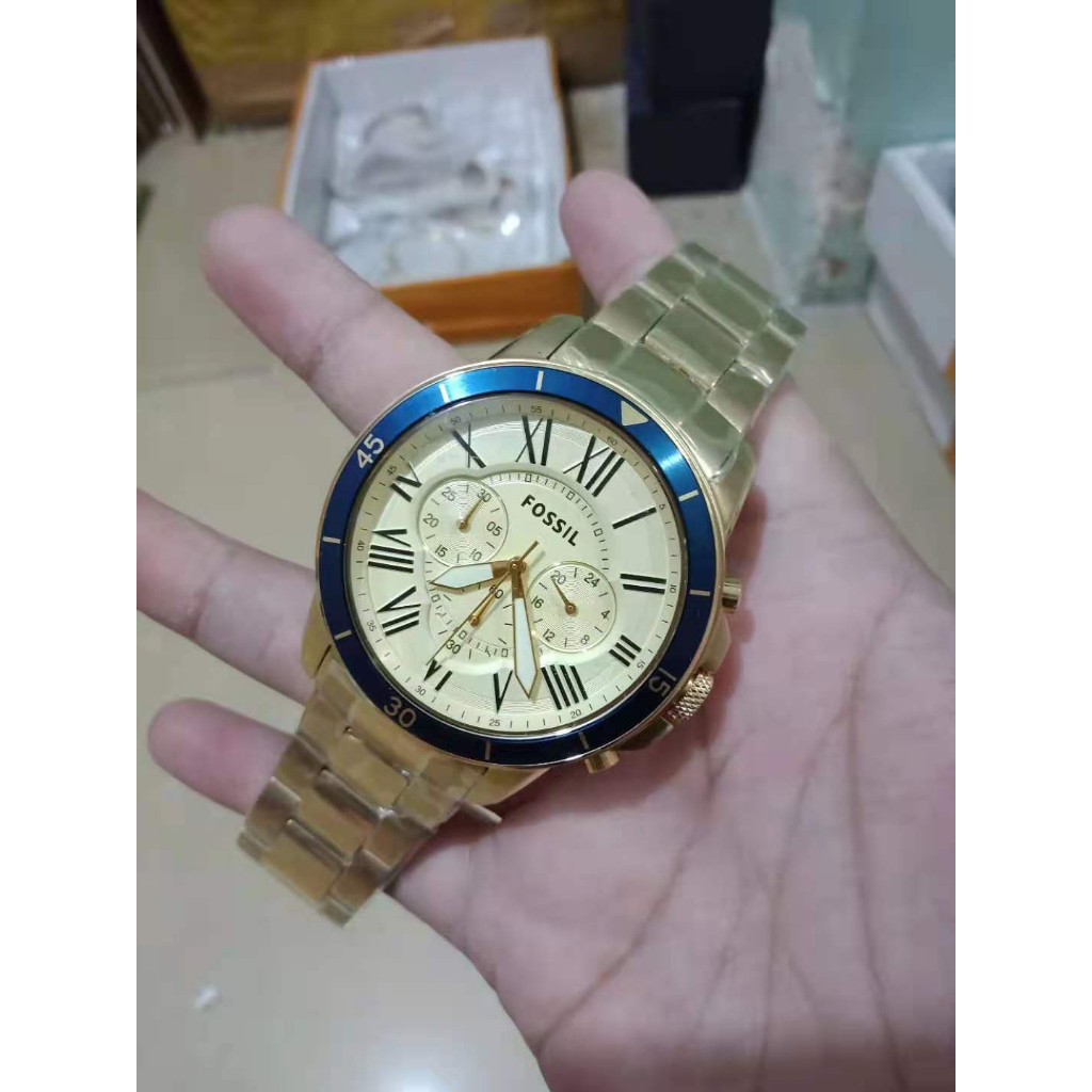 FS-4814 Grant Blue/Champagne Dial pawnable watch | Shopee Philippines
