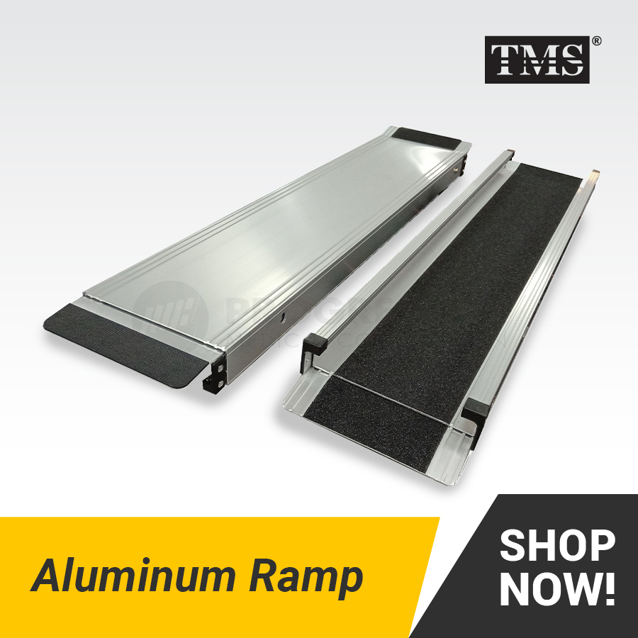 TMS Aluminum Ramp for Wheelchair | Shopee Philippines