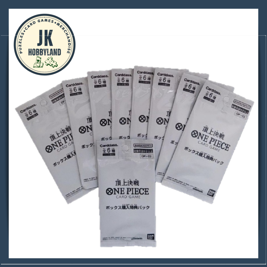 One Piece Card Game (JP TCG) Box Topper Packs | JK | Shopee Philippines