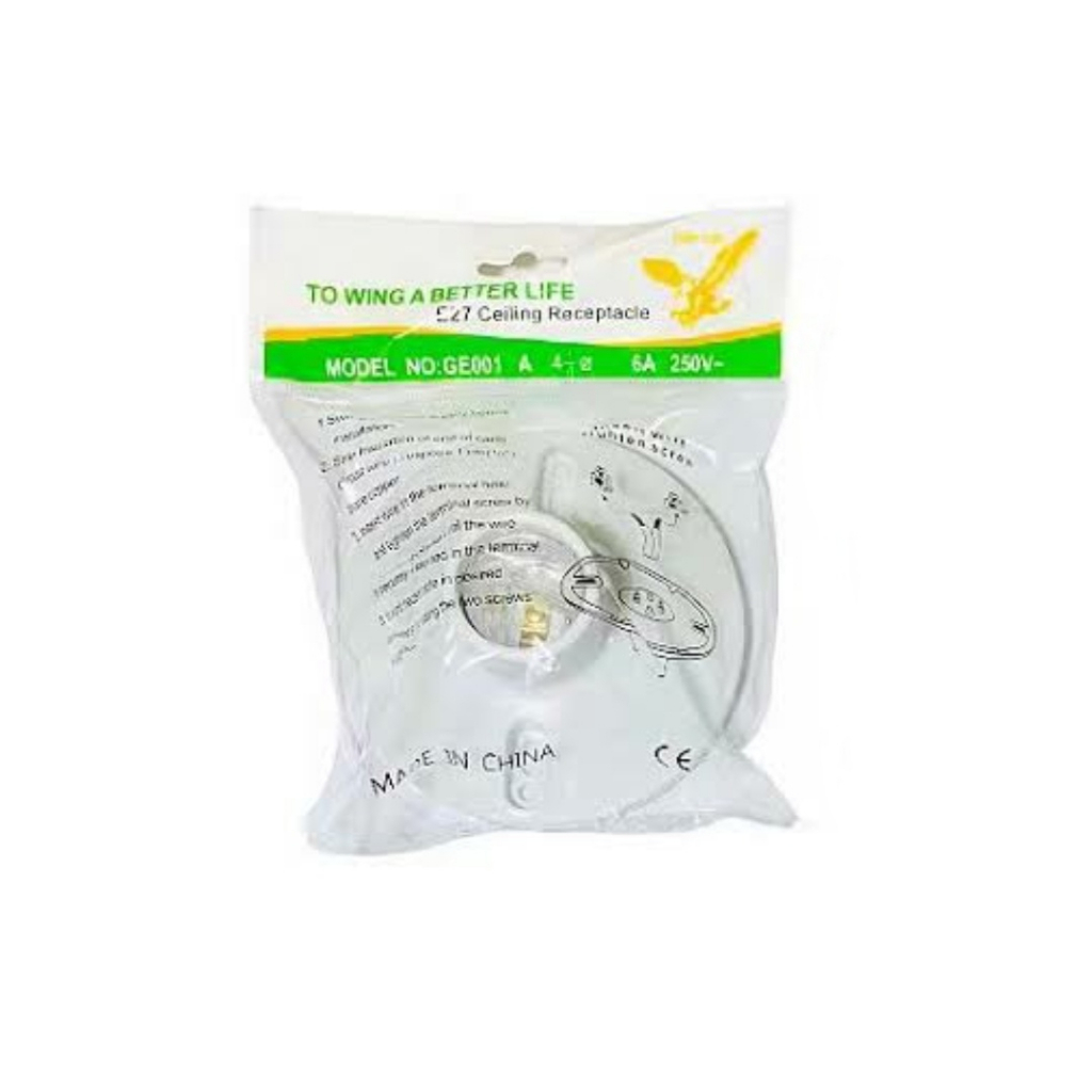 Golden Eagle E27 Ceiling Receptacle Light Bulb Socket Standard | Shopee ...