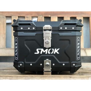 NEW ‼️ 45L-55L ALLOY TOP BOX with backrest & baseplate (COD) | Shopee ...