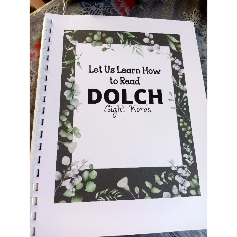 DOLCH SIGHT WORDS. 35 PAGES*FREEBOOKBIND* | Shopee Philippines