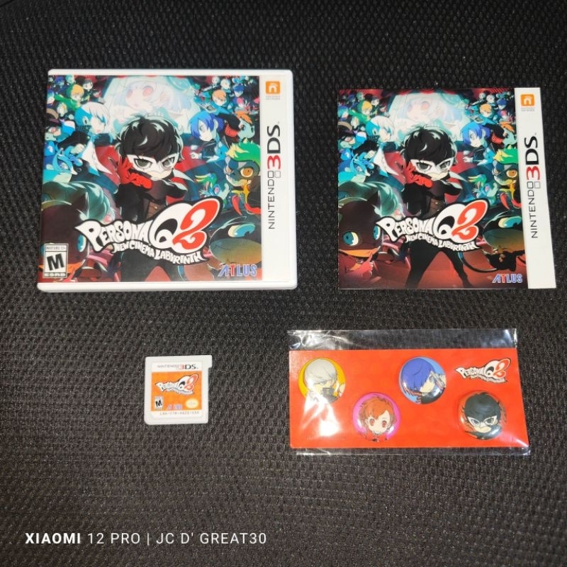 Persona Q2 New cinema Labyrinth 3ds game | Shopee Philippines