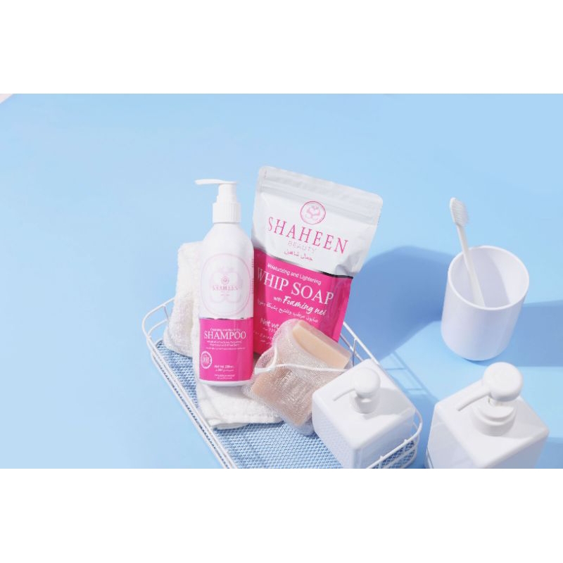 SHAHEEN BEAUTY - Shampoo, Conditioner, Whip Soap and Lipstick | Shopee ...