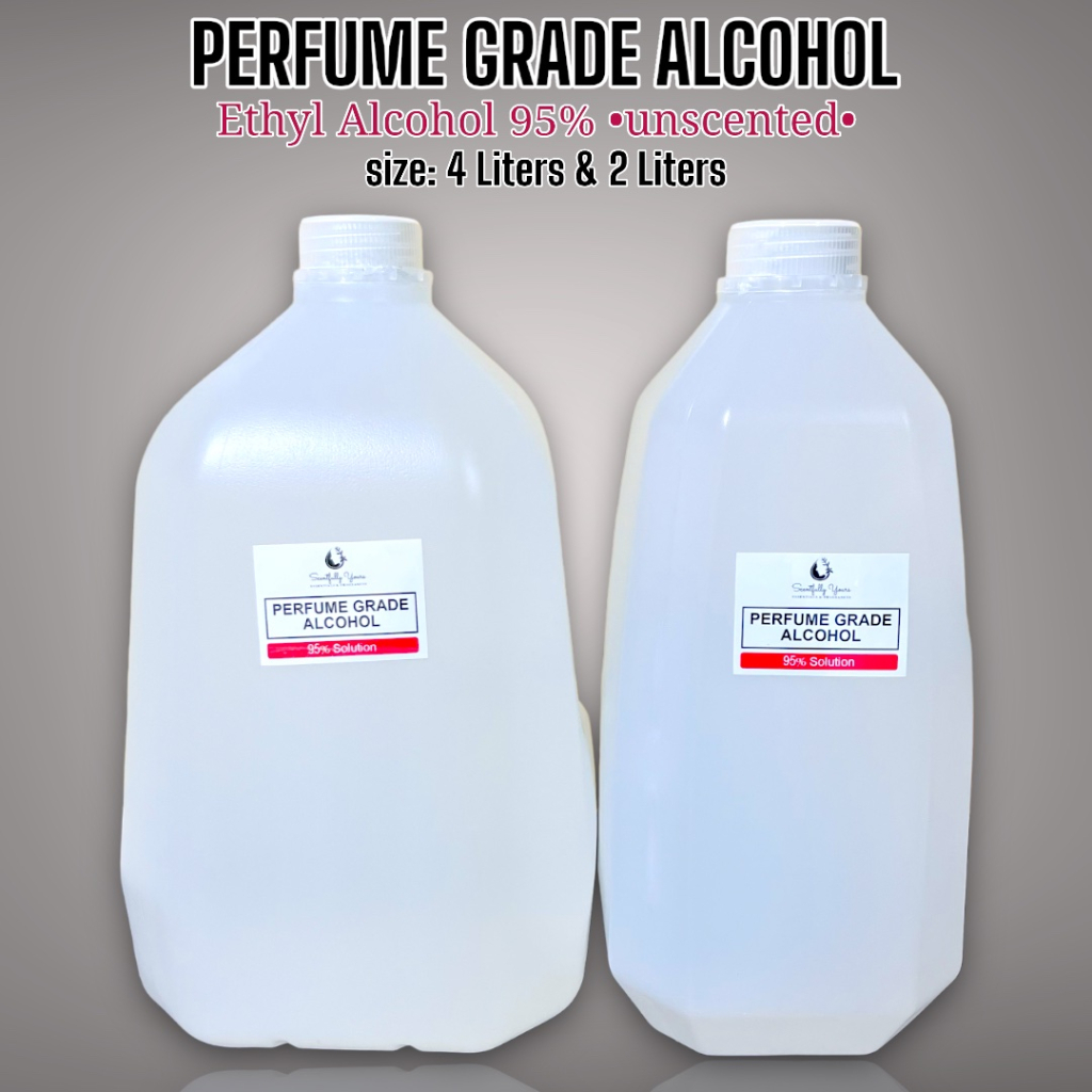 Perfume Grade Alcohol Unscented (PGA) 2 Liters - 4 Liters | Shopee ...