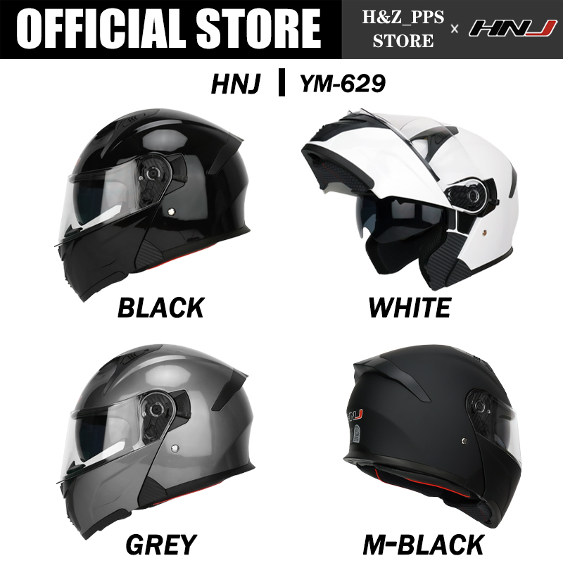 HNJ YM-629 Motorcycle modular helmet full face for men and women ...