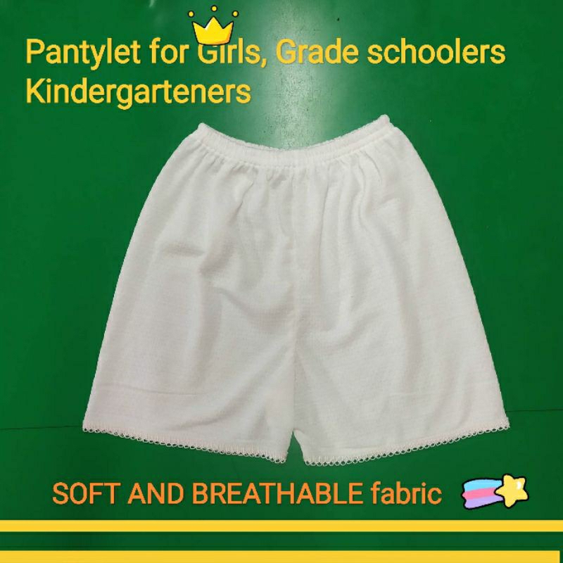 Pantylet Inner shorts for Kids Girls School grade school kindergarten ...