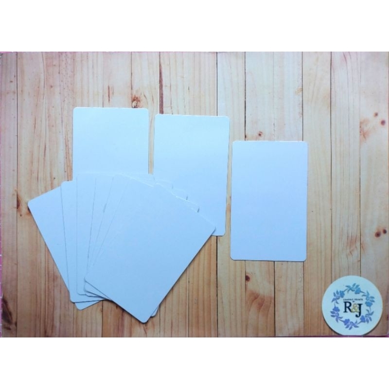 Pre-cuT PVC Cards | Photocard | Calling |Business Cards | ID Size| Not ...