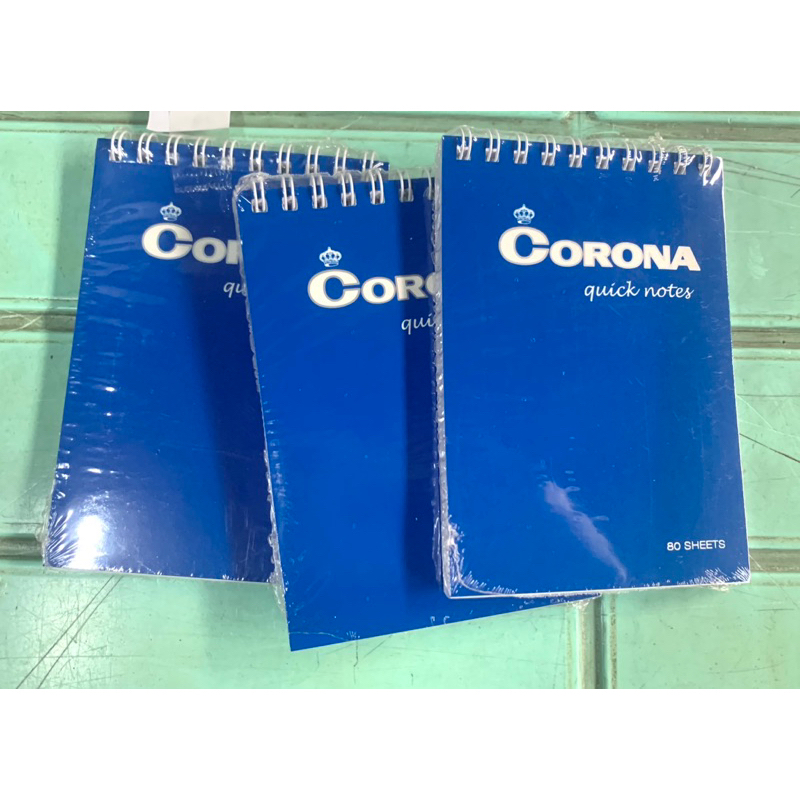 Corona Double wire pocket spiral notebook OE (Open Ended) | Shopee ...