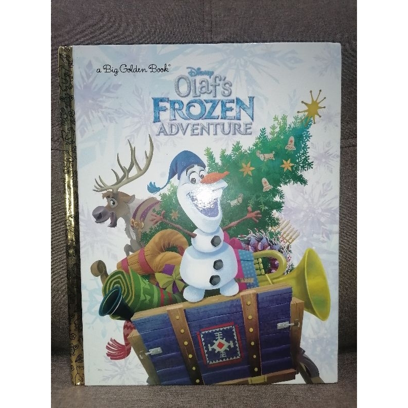 a Big Golden Book: Olaf's Frozen Adventure ( Disney Frozen) (Big ...