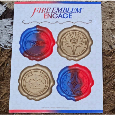 Fire Emblem Engage 3D Embossed Seal Sticker | Shopee Philippines