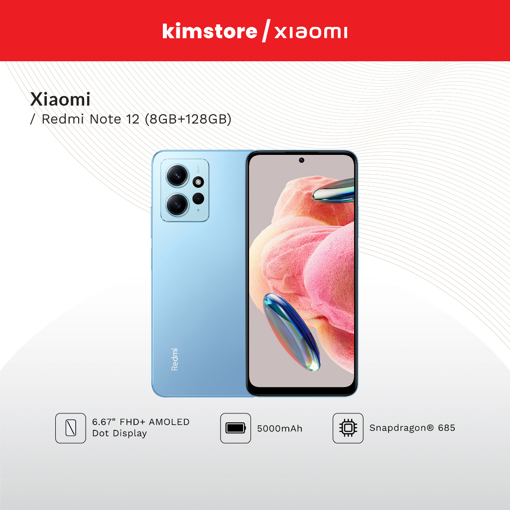 Xiaomi Redmi Note 12 128GB, 256GB | Shopee Philippines