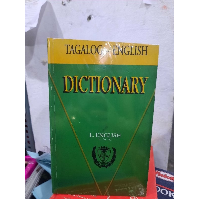 Tagalog English Dictionary by L. English onhand Original | Shopee ...