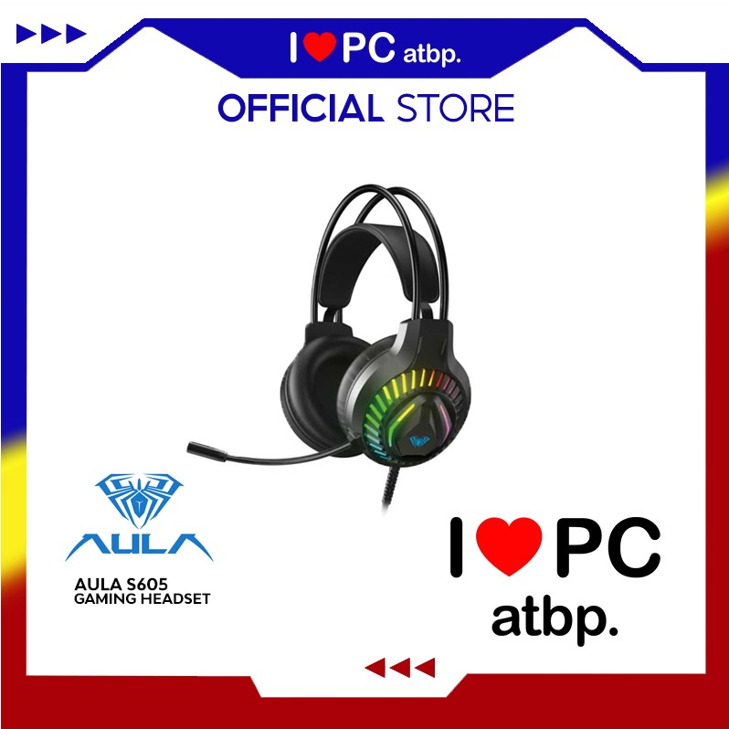 Aula S605 Gaming Headset (USB, RGB, HD Voice) | Shopee Philippines