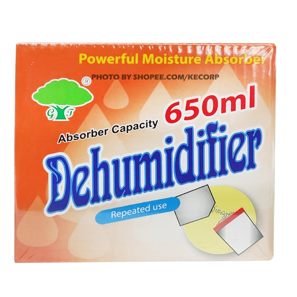 Powerful Moisture Absorber Dehumidifier by GT 650ml Refill in a Box S4 GDSFPH_S4 | Shopee ...