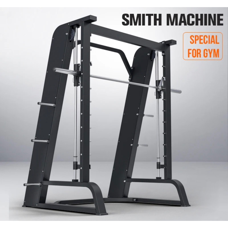 FREE SHIPPING! Heavy Duty Commercial Grade Smith Machine | Shopee ...