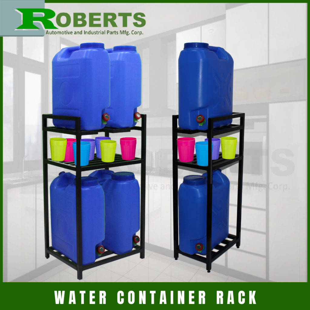 WATER GALLON RACK/STAND WITH ADDITIONAL LAYER FOR CUPS/GLASSES | Shopee ...