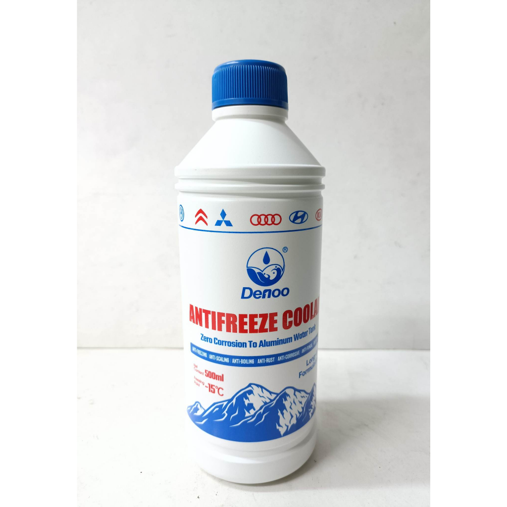 FJS Motorcycle DENOO ANTIFREEZE COOLANT 500ML ( Zero Corrosion to ...