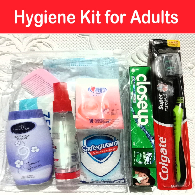 Personal Hygiene & Protection Kit for Adults, Hygiene Kit for Adults ...