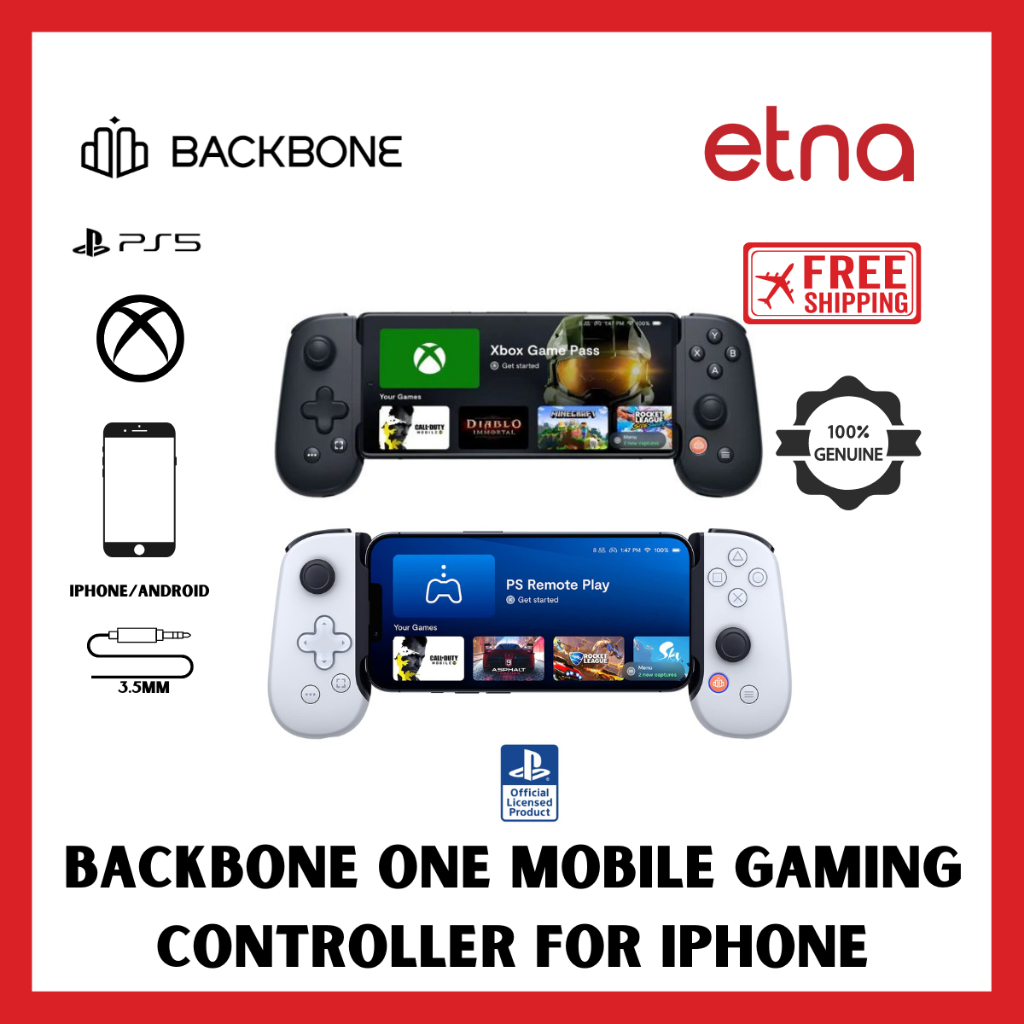 BACKBONE One Mobile Gaming Controller for iPhone [PlayStation Edition] | Shopee Philippines