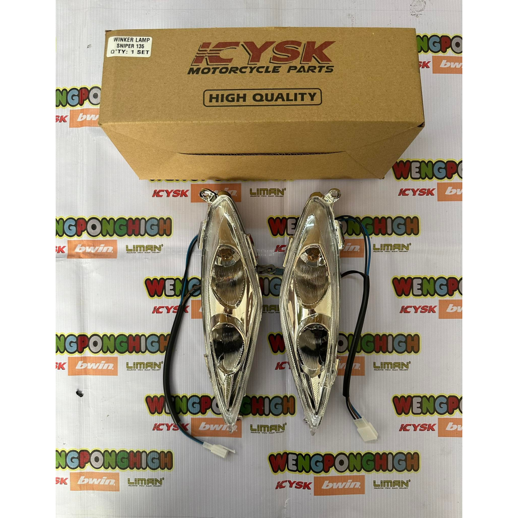 WINKER LAMP SET SNIPER CLASSIC 135 DOUBLE BULB YSK BRAND | Shopee ...