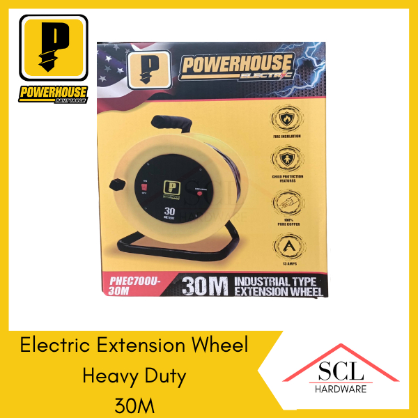 POWERHOUSE Extension Wheel 10M / 30M Heavy Duty | Shopee Philippines
