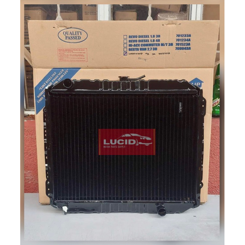 Radiator Isuzu Crosswind XT XTO Manual full copper tanso Alpha | Shopee ...