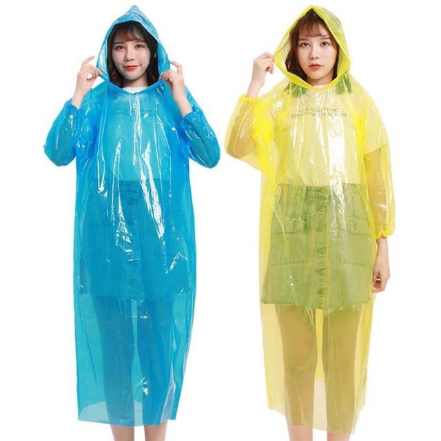 Rain Coat Disposable Plastic Reusable Poncho Raincoat Kapote Ultra ...
