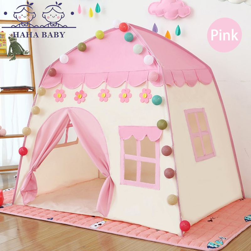 Haha Baby Kids Play Tent Children Tent Castle Large Tent Foldable ...