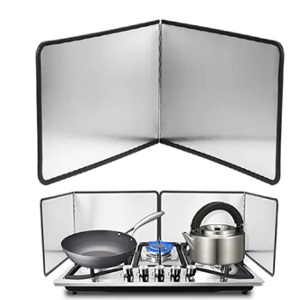 SPLATTER SHIELD001-Foldable Cooking Shield Anti Oil Splatter Cover Oil ...