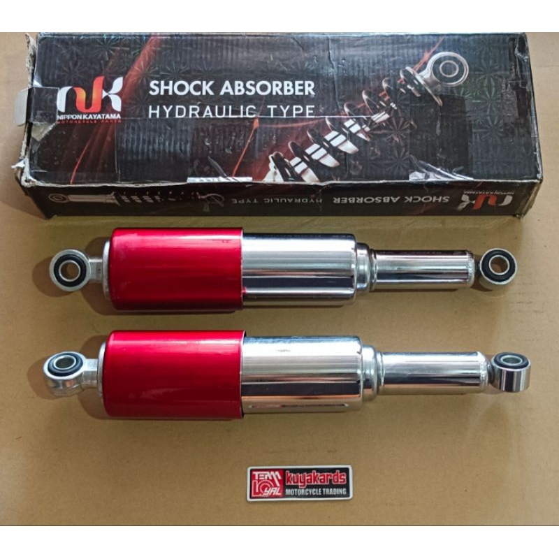 NK 340MM DUAL SHOCK ABSORBER WAVE/XRM/SHOGUN/SMASH/RAIDER J/BAJAJ/TMX ...