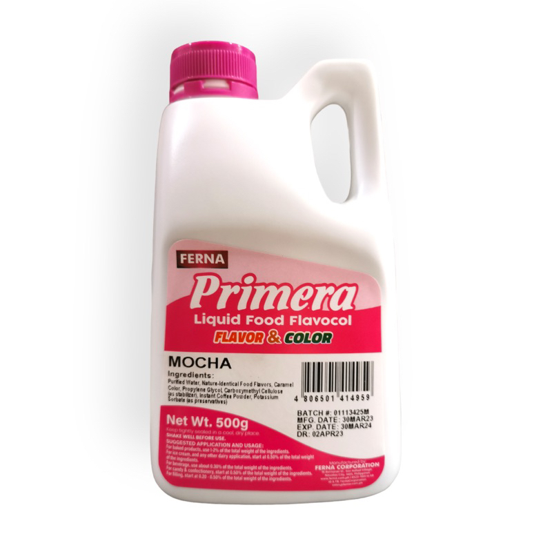 Ferna Primera Mocha Flavocol 500ml | Shopee Philippines