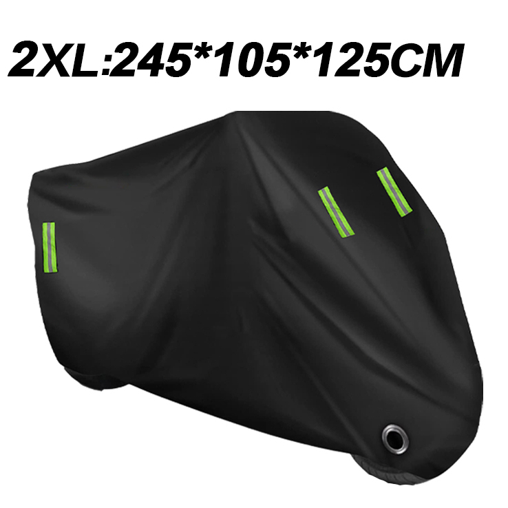 Motorcycle Waterproof 3 layer Cover Rain and Dust UV Cover Motor ...