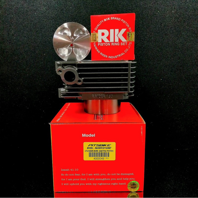 Pitsbike Cylinder Block bore kit STEEL Raider 150 R150 Raider150 carb ...