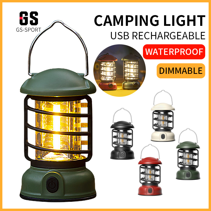 Camping Lamps Outdoor Tent Lamp rechargeable lamp emergency light ...
