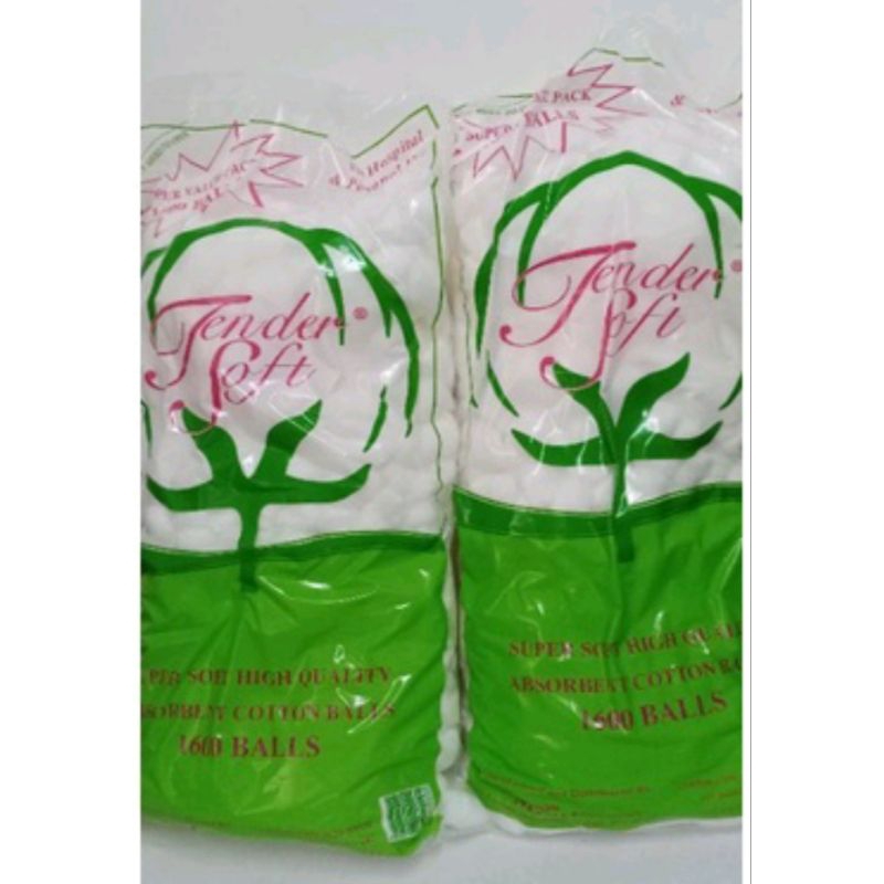 Tender Soft Cotton Balls (1,600/1,000) | Shopee Philippines