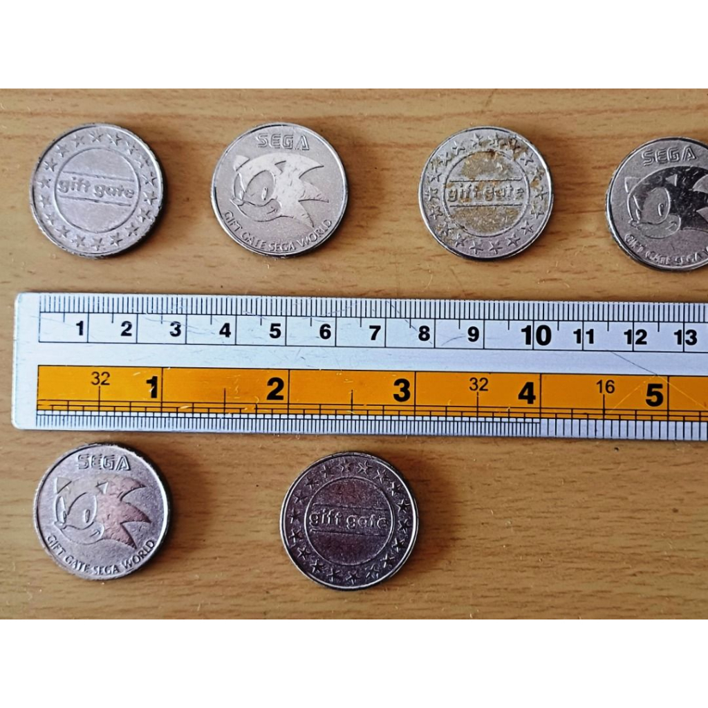 Gift Gate Sega Sonic Hedgehog Collectible Tokens | Shopee Philippines