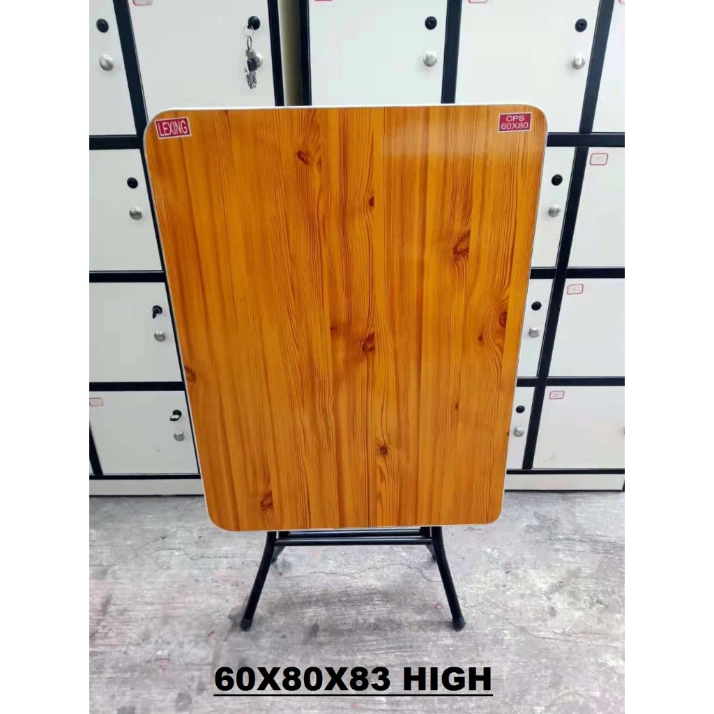 LEXING ORDINARY FOLDING TABLE (WOOD) | Shopee Philippines