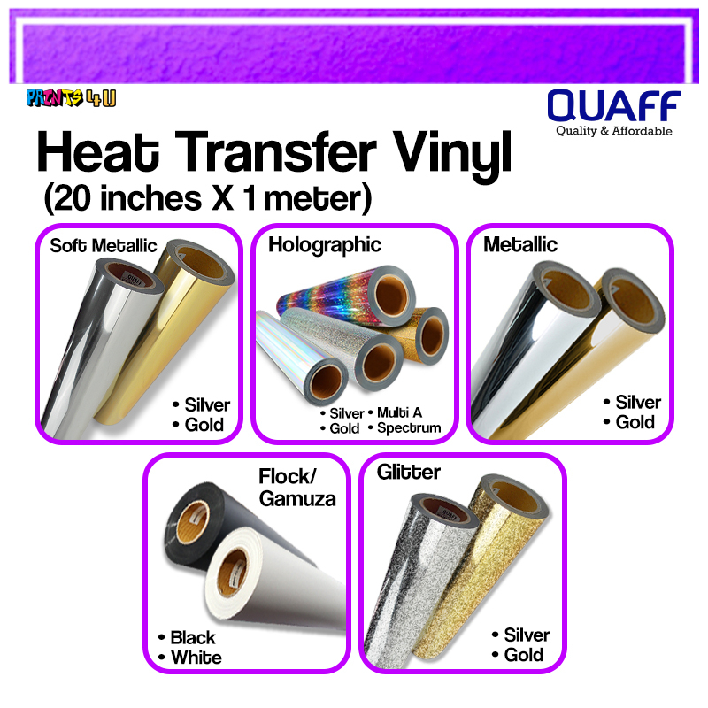 Quaff Heat Transfer Vinyl For T-Shirt Design Made In Korea 20 Inches X ...