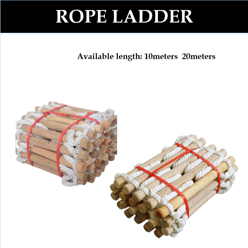 RTK 10m-20m Fire Escape Rope Ladder For Household Inspection Resin ...