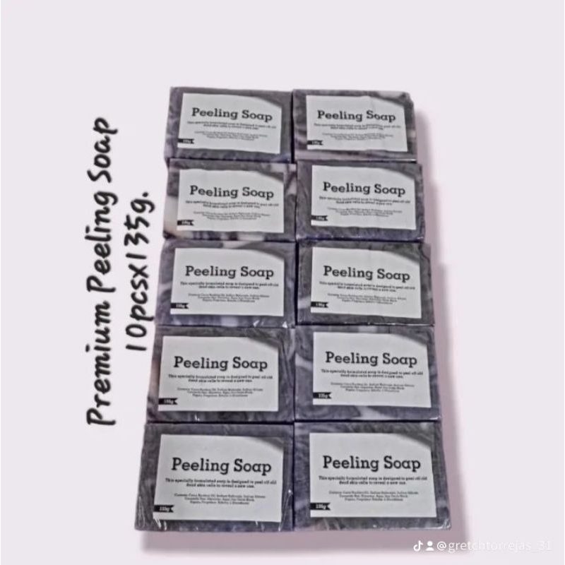 Premium Peeling Soap RS 10pcsx135g | Shopee Philippines