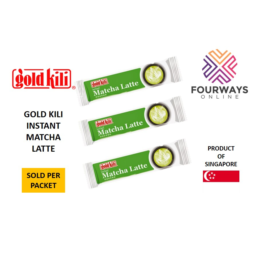 Gold Kili Instant Matcha Latte (25g x 1 sachet) | Shopee Philippines