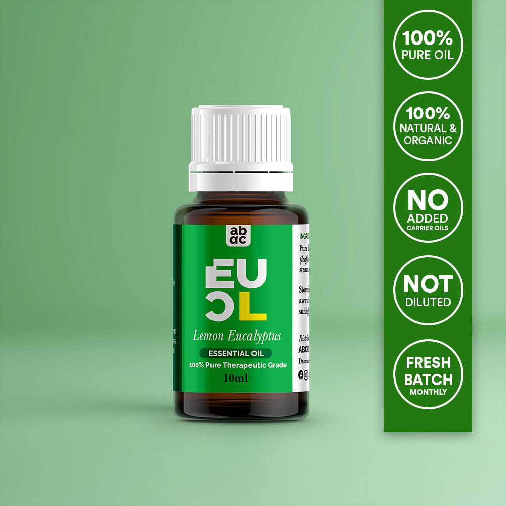 ABCD® Lemon Eucalyptus Oil - 100% Natural, Therapeutic Grade Insect ...