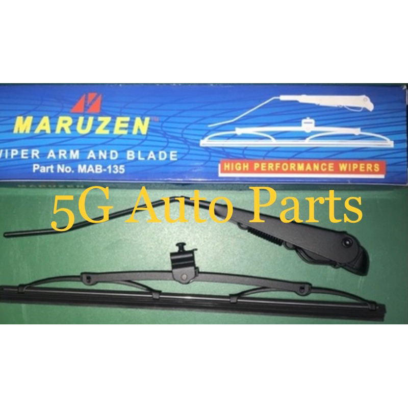 Wiper Arm and blade 10” MAB-135/MWB-135 maruzen brand | Shopee Philippines
