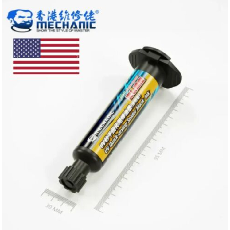 MECHANIC SU3 Jump Wire UV Dry Fast Curing Nano Solder Mask 3S for Phone ...