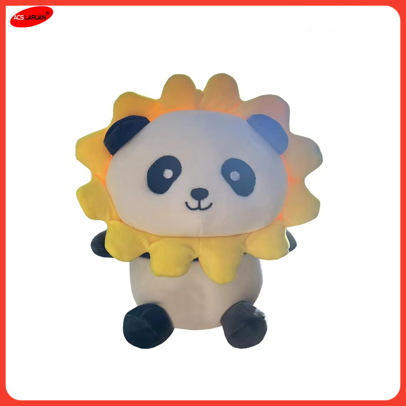 Acs Sunflower Panda Bear Plush Doll Stuffed Toy COD | Shopee Philippines