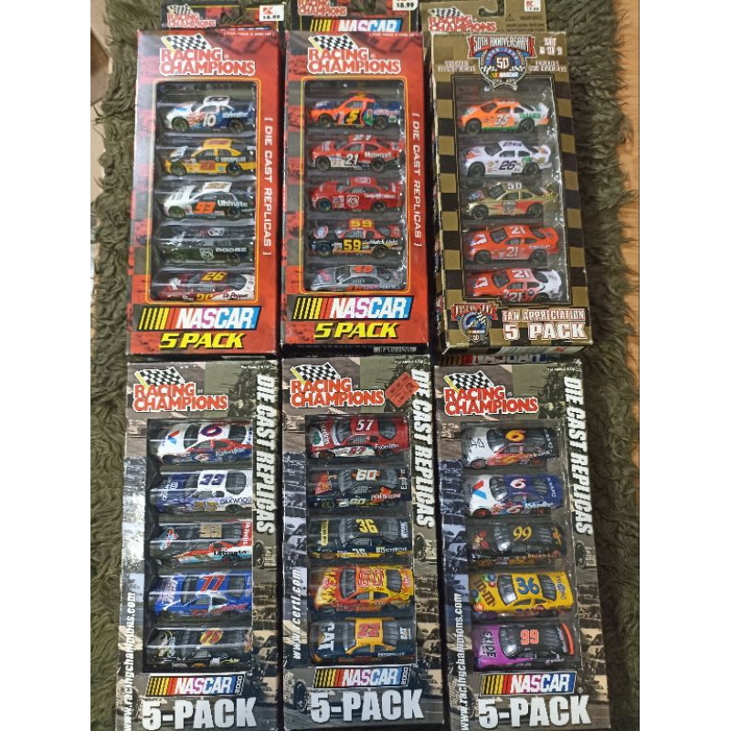 Racing Champions Nascar 5 pack | Shopee Philippines