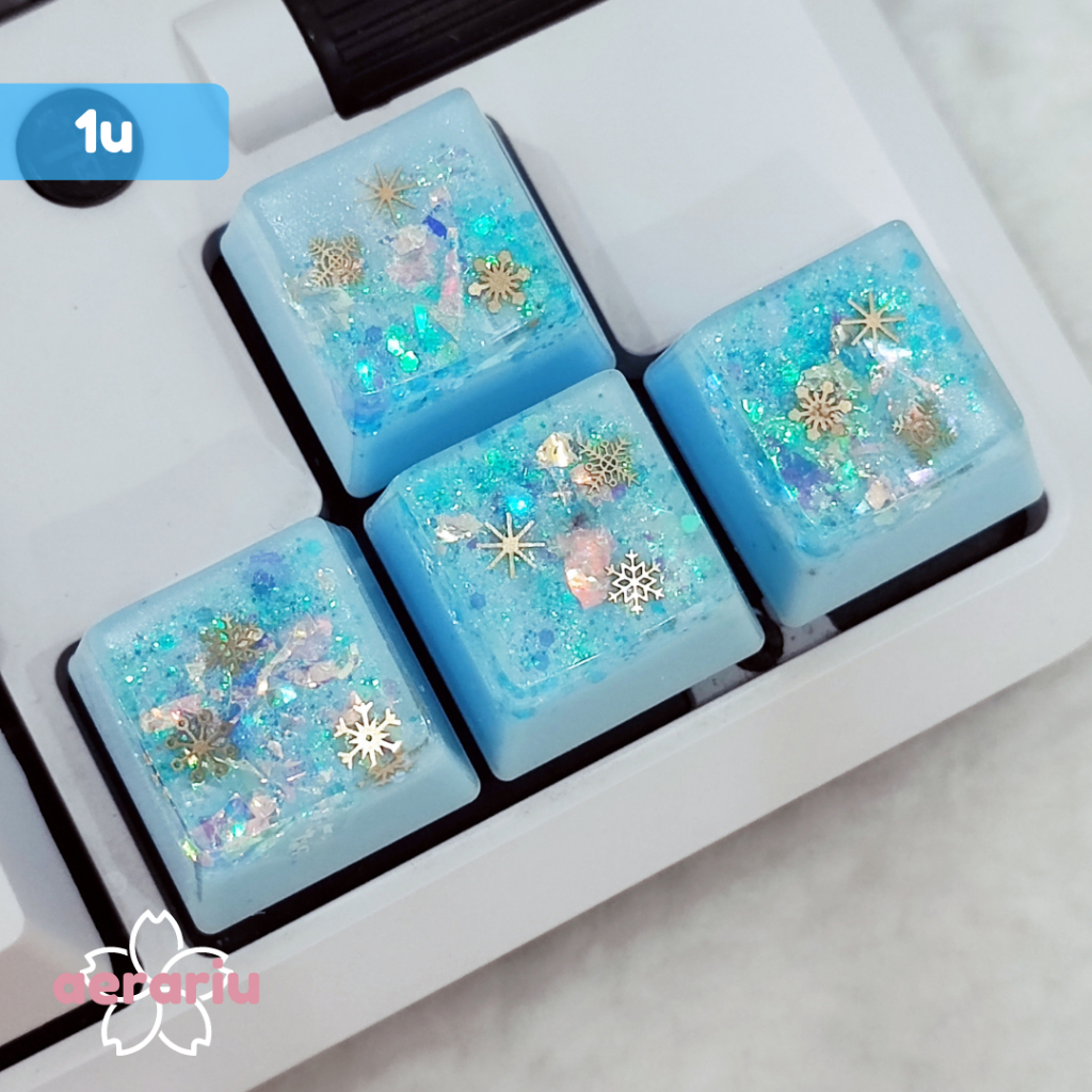 GENSHIN IMPACT - Eula Theme Keycaps for Mechanical Keyboard - MX ...